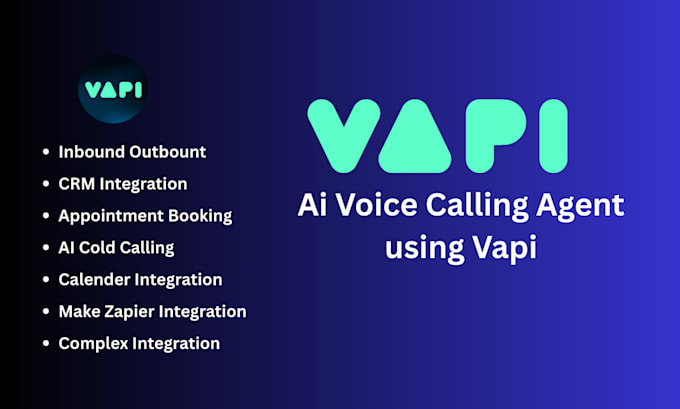 Make an ai voice agent using vapi by Iqbalhussain55 | Fiverr