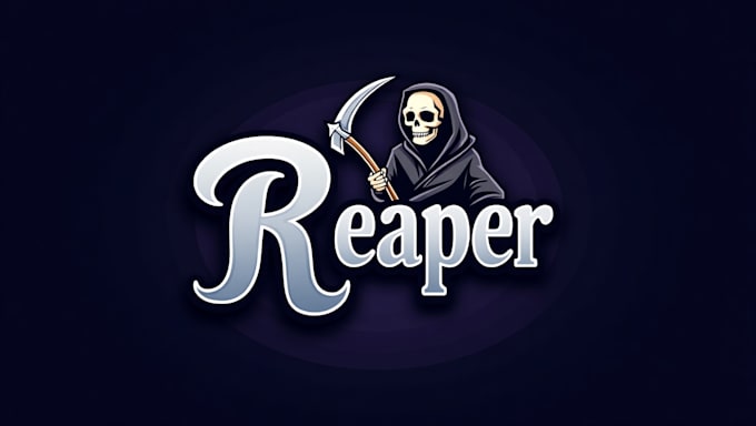 Design outstanding reaper killer mascot logo with express delivery by ...