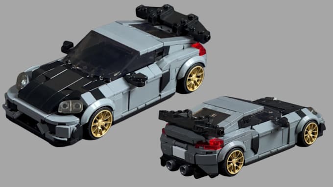 Design custom lego cars, lego vehicles with xml part list by Prime ...