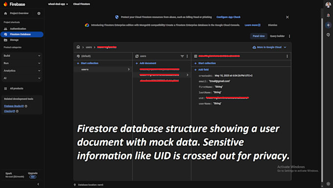 Build a react web app with firebase backend by Stefand999 | Fiverr