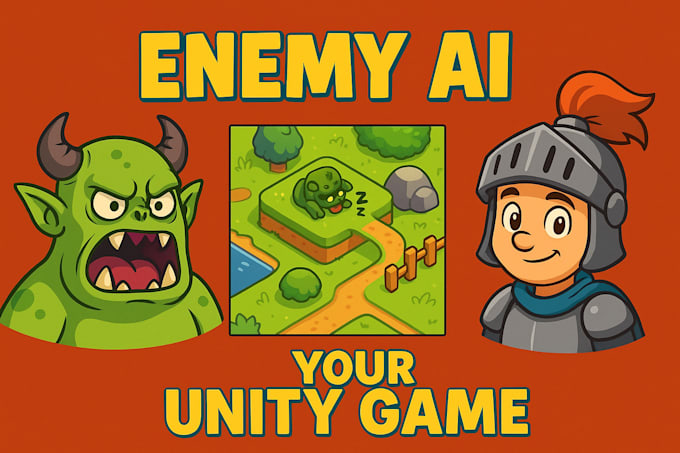 Create enemy ai for your unity game by Ardasenoglu | Fiverr
