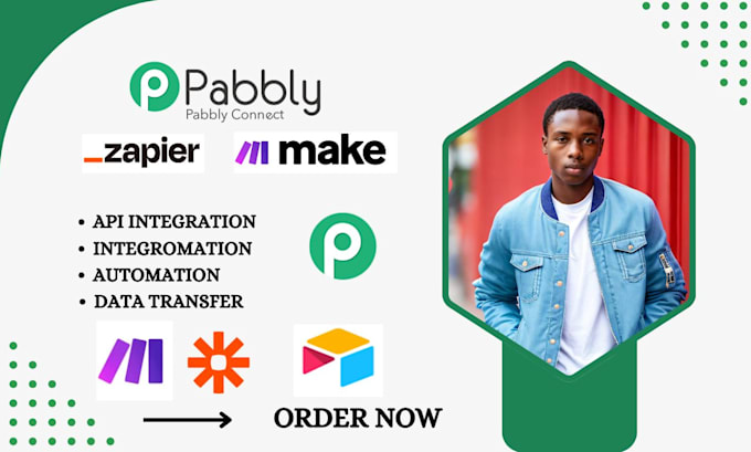 Create, fix zapier, make, pabbly, integration automation by Shade_williams | Fiverr