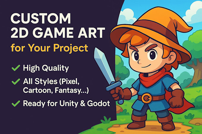 Create professional 2d art and assets for your video game by Aymennait ...