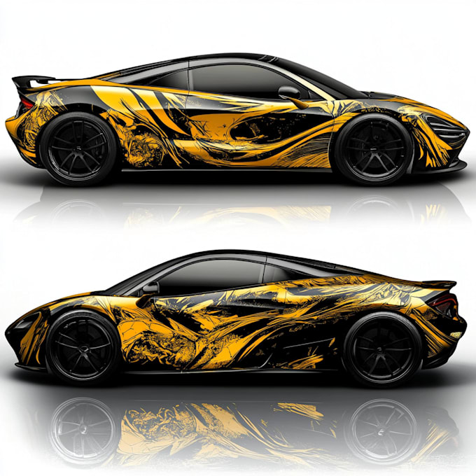 Create professional van wrap design, vehicle wrap, car wrap design by ...