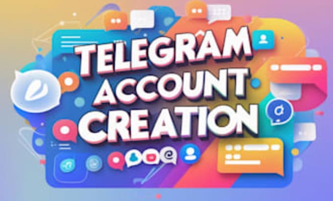 Create a verified telegram account by Harlanrivar | Fiverr