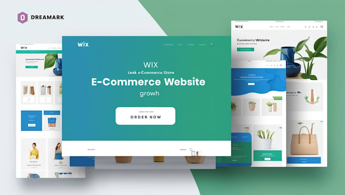 Design wix website ecommerce store redesign wix studio landing page and ...