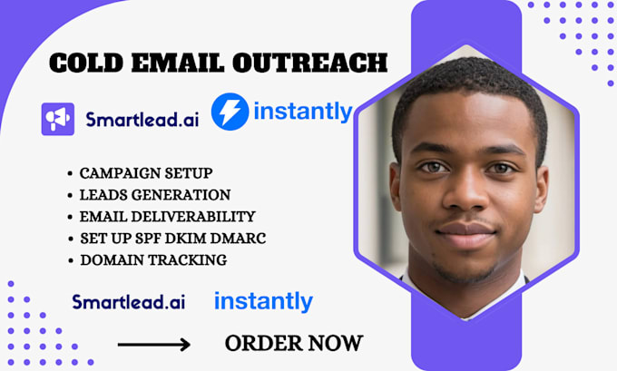 Run cold email campaigns with smartlead ai, instantly, and dkim setup by Josh_f01 | Fiverr