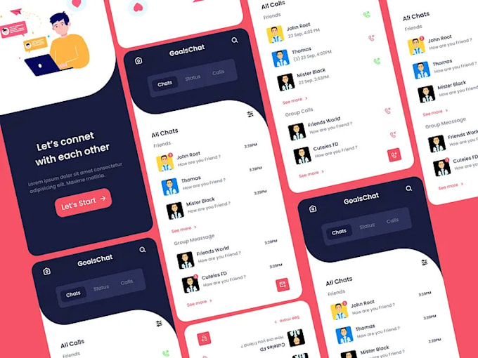 Develop tiktok clone app, whatsapp clone, video chat app, messaging clone app by Huxleyjud | Fiverr