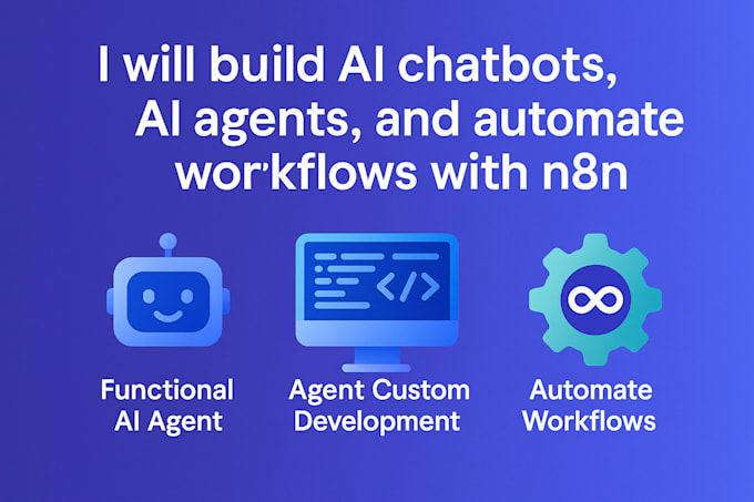 Build ai chatbots, ai agents, and automate workflows with n8n by H_idrissi | Fiverr