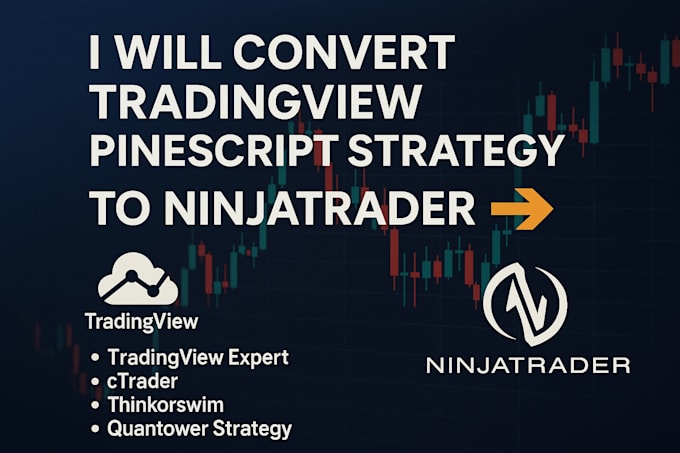 Convert tradingview pinescript strategy to ninjatrader by Aurora_agency01 | Fiverr