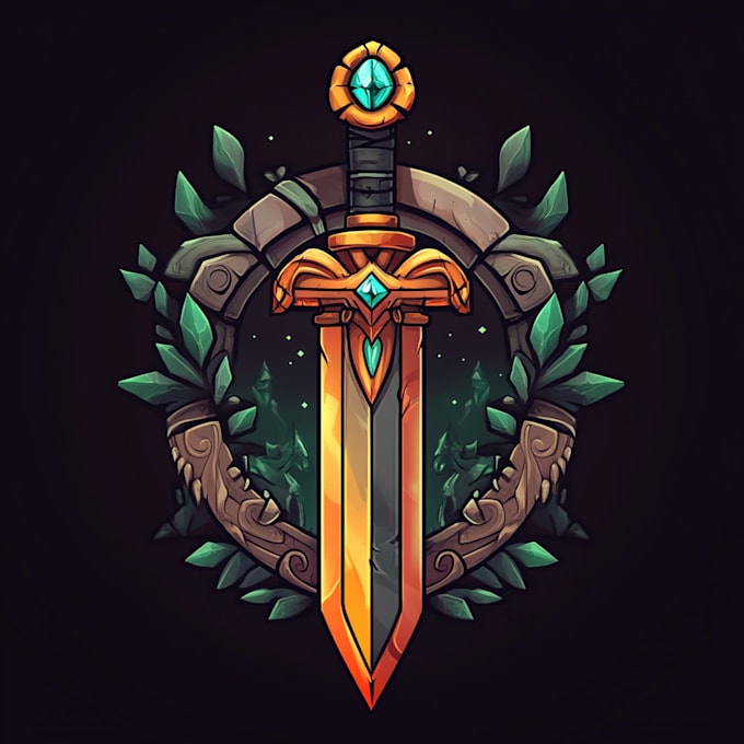 Design a fantasy game logo and branding by Quadejah | Fiverr