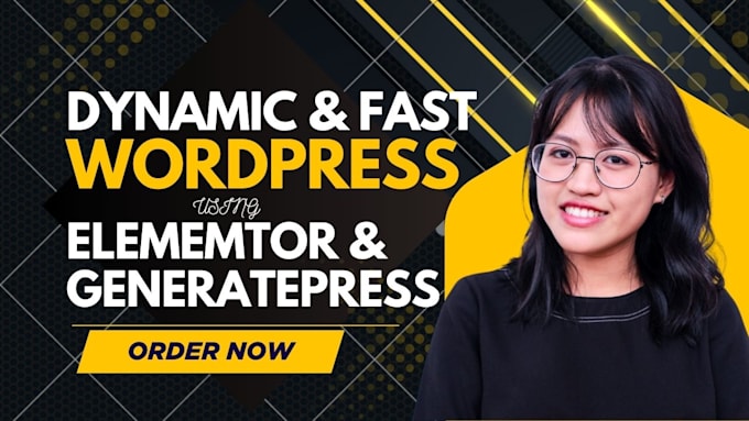 Build fast loading wordpress website using generatepress, elementor pro, acf by Barreaudric | Fiverr