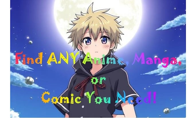 Find downloadable anime manga comic links pdf format by Simple_4us | Fiverr