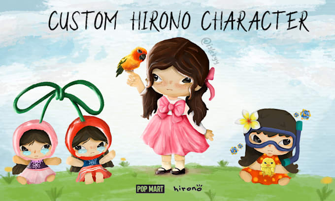 Do custom hirono art by Roselithz | Fiverr