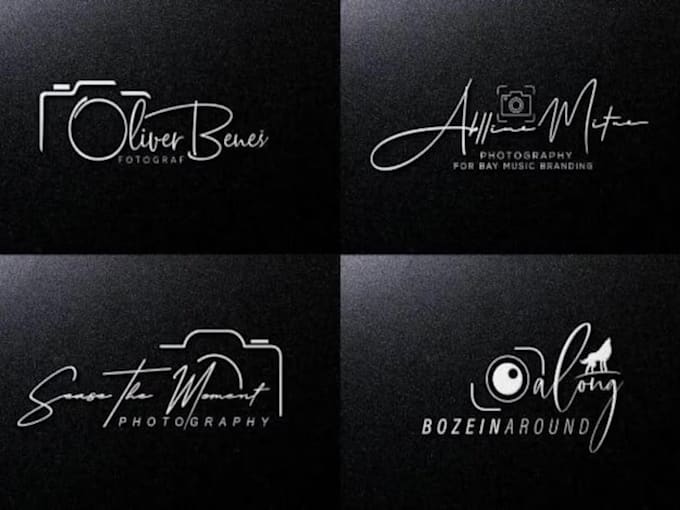 Design a modern watermark signature photography logo by Josephmonette ...