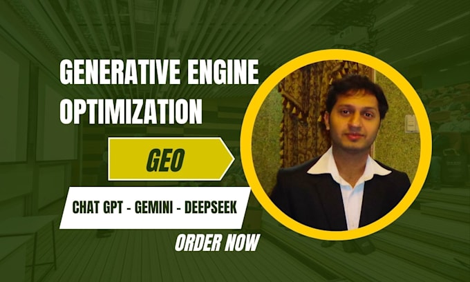 Generative engine optimization geo rank in ai search results chatgpt content by Bilalfreed | Fiverr