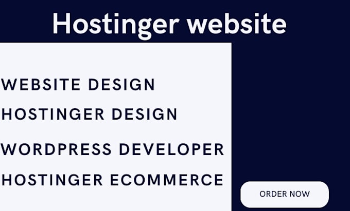 Do hostinger website and hostinger redesign by Holly_smart1 | Fiverr