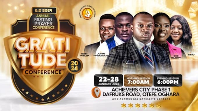 Design amazing christian church flyers, posters within 24hrs by ...