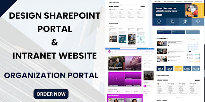 Build a sharepoint intranet website or portal for your organization by ...