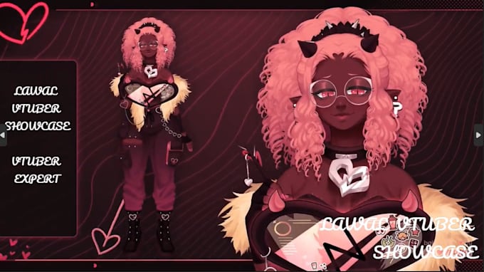 Draw and rigg live 2d model, live 2d rigging, 2d vtuber, model live2d ...