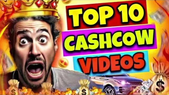 Create top 10 faceless videos,cash cow youtube automation channel,yt ...