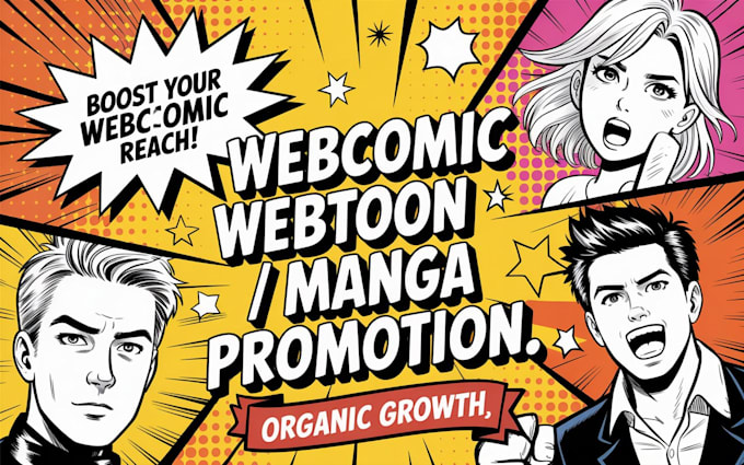 Promote webtoon webcomic webtoon comic webtoon promotion manga tapas webtoon by Akiratana | Fiverr