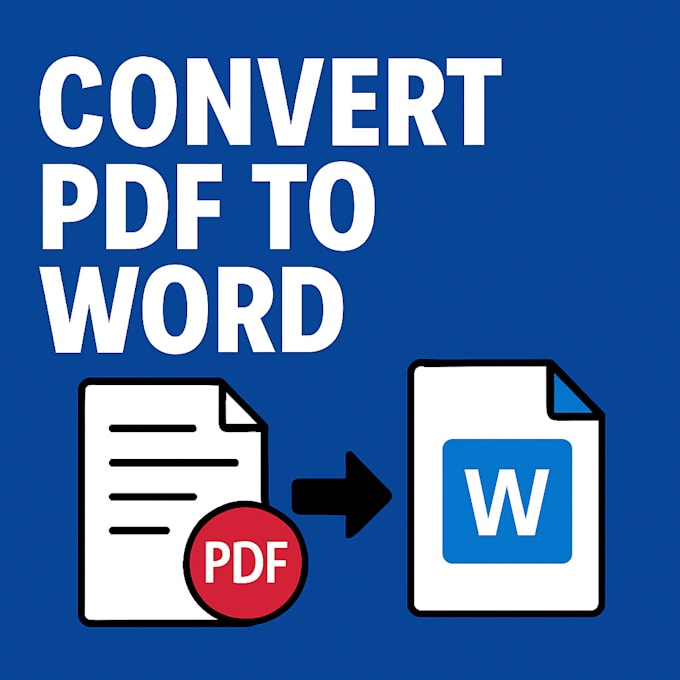 Convert pdf to editable excel or word with 100 percent accuracy by Jesca_mawala | Fiverr