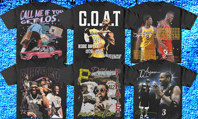 Design a dope 90s vintage bootleg rap tshirt, sport, nba tee by Hisooki ...