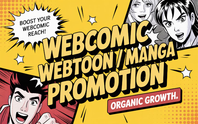 Viral webtoon, webcomic promotion, comic, tapas, manga voyceme webtoon ...