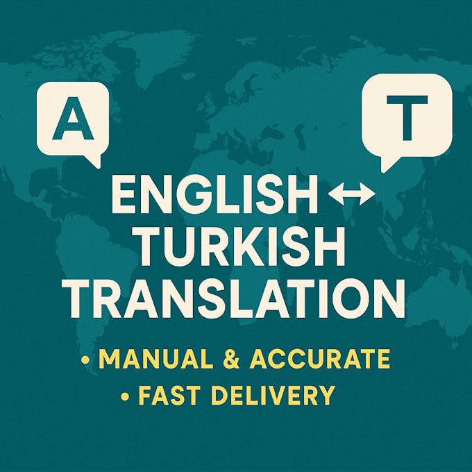 Translate english to turkish and turkish to english with accuracy by ...