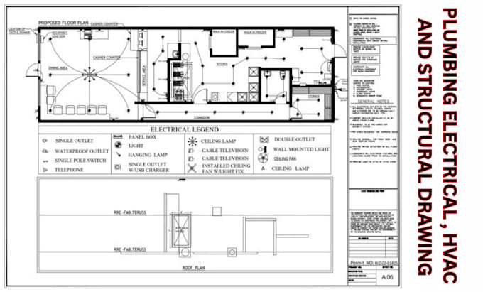 Do plumbing , hvac, electrical design including load calculations ...