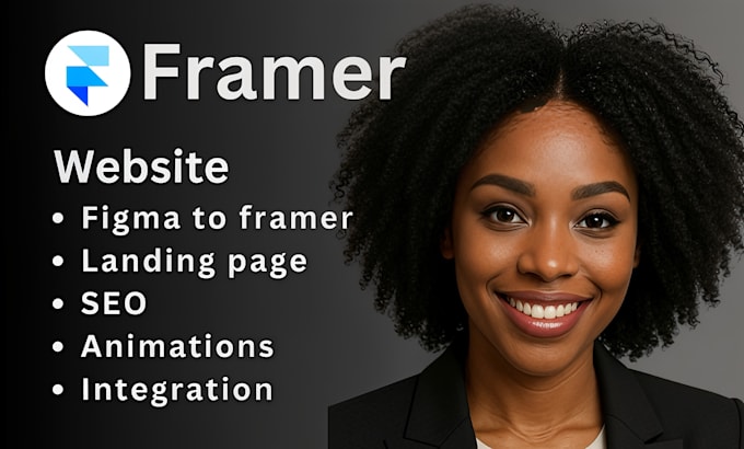 Design framer website framer landing page figma to framer website ...