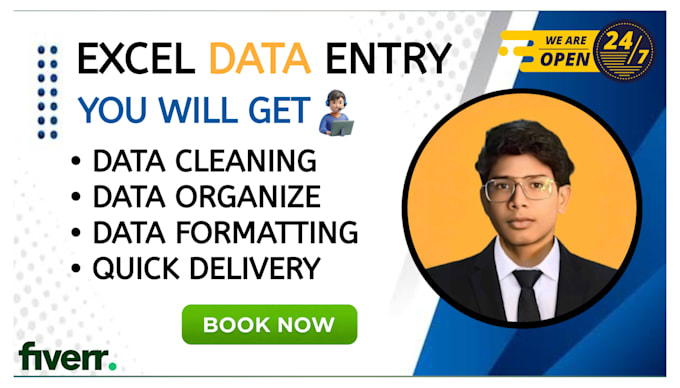 Clean, format, merge, split excel data by Aman_excel7 | Fiverr