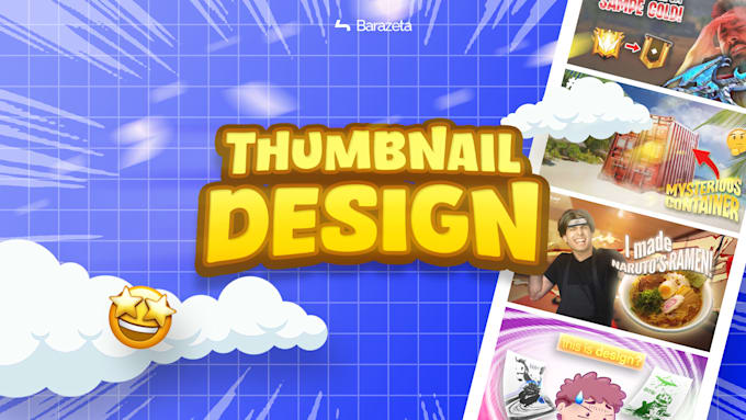 Creative thinking into a eye catching thumbnails video by Baravsl | Fiverr