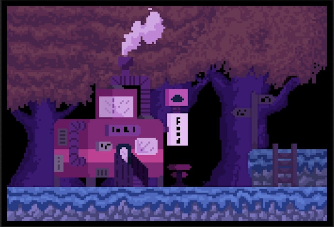 Create detailed pixel art illustrations by Cedar_koster | Fiverr