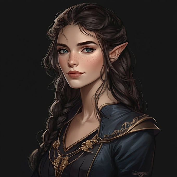Draw your rpg game character design by Luzrson | Fiverr