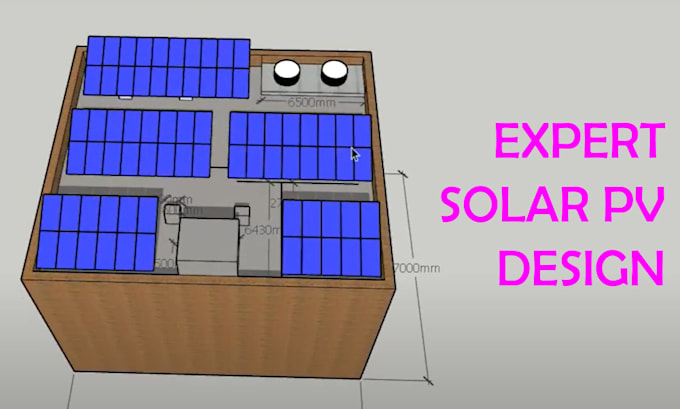 Do solar pv system design in pvsyst, sketchup, and autocad by ...