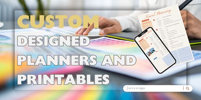 Create custom digital printables and workbooks by Foreverago | Fiverr