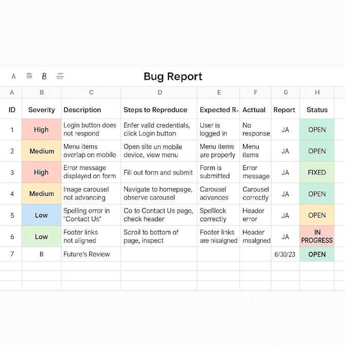 Do Qa Testing With Detailed Bug Reports By Rohit190897 Fiverr