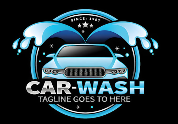 Create modern car details, car wash logo design by Marie_stanton | Fiverr