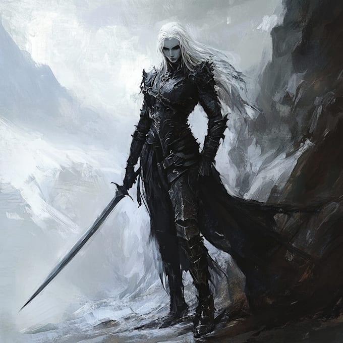 Make your fantasy character art by Brassplume | Fiverr