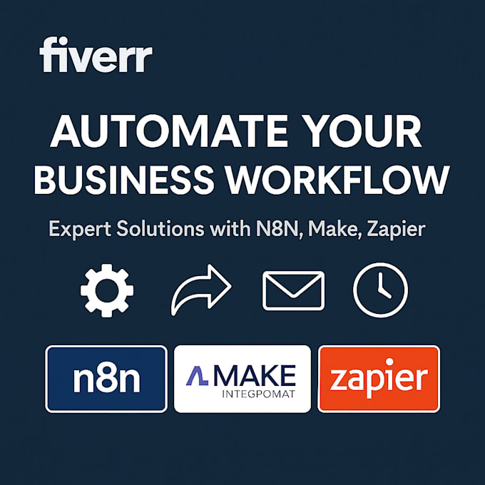 Design smart n8n io custom n8n automations workflows and ai chatbot agents by Yusmaxe | Fiverr