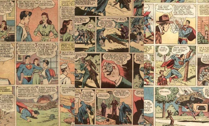 Draw retro comic illustrations in vintage comic book style by Alya543 ...