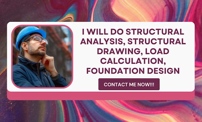 Do structural analysis, structural drawing, load calculation, foundation design by Kai ...