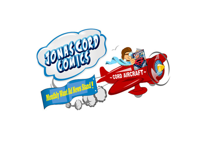 Design professional jonas cord comics logo by John_ashleys | Fiverr