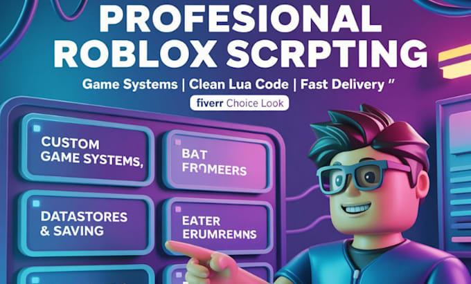 Professionally script any roblox game feature you need by Roblox_proo ...