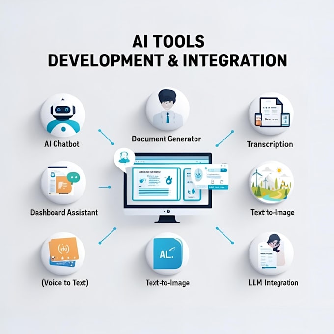 Build ai powered tools using gpt, llama, openai, claude by Junaidgeek | Fiverr