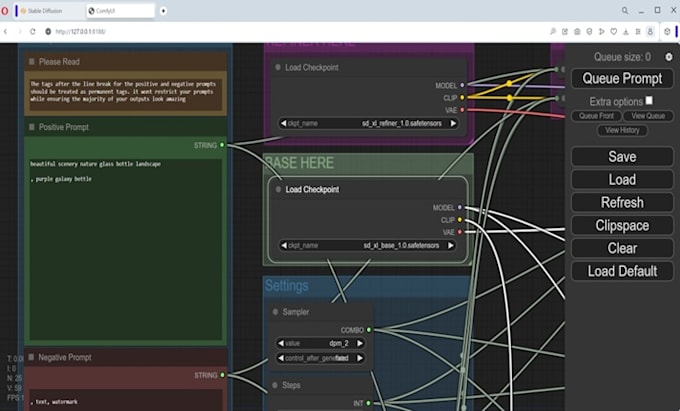 Custom comfyui workflows with stable diffusion, controlnet prompts, custom nodes by ...