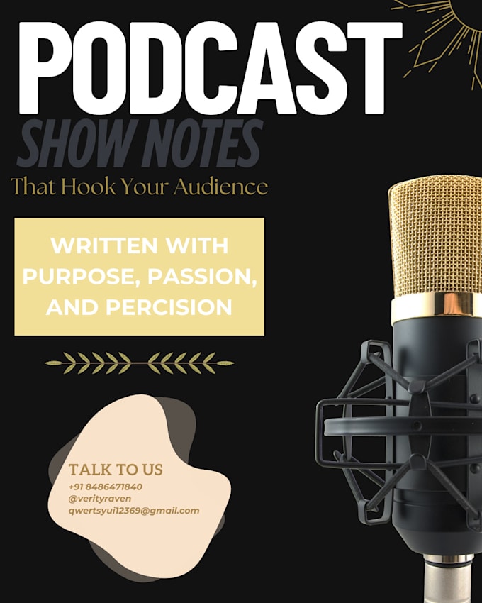 Write clear and engaging podcast show notes for your episodes by ...