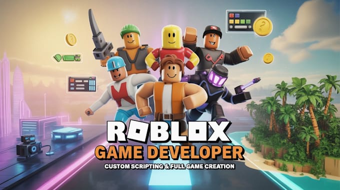 Script a complete roblox game with map design and pro game development by Roblox_empire | Fiverr